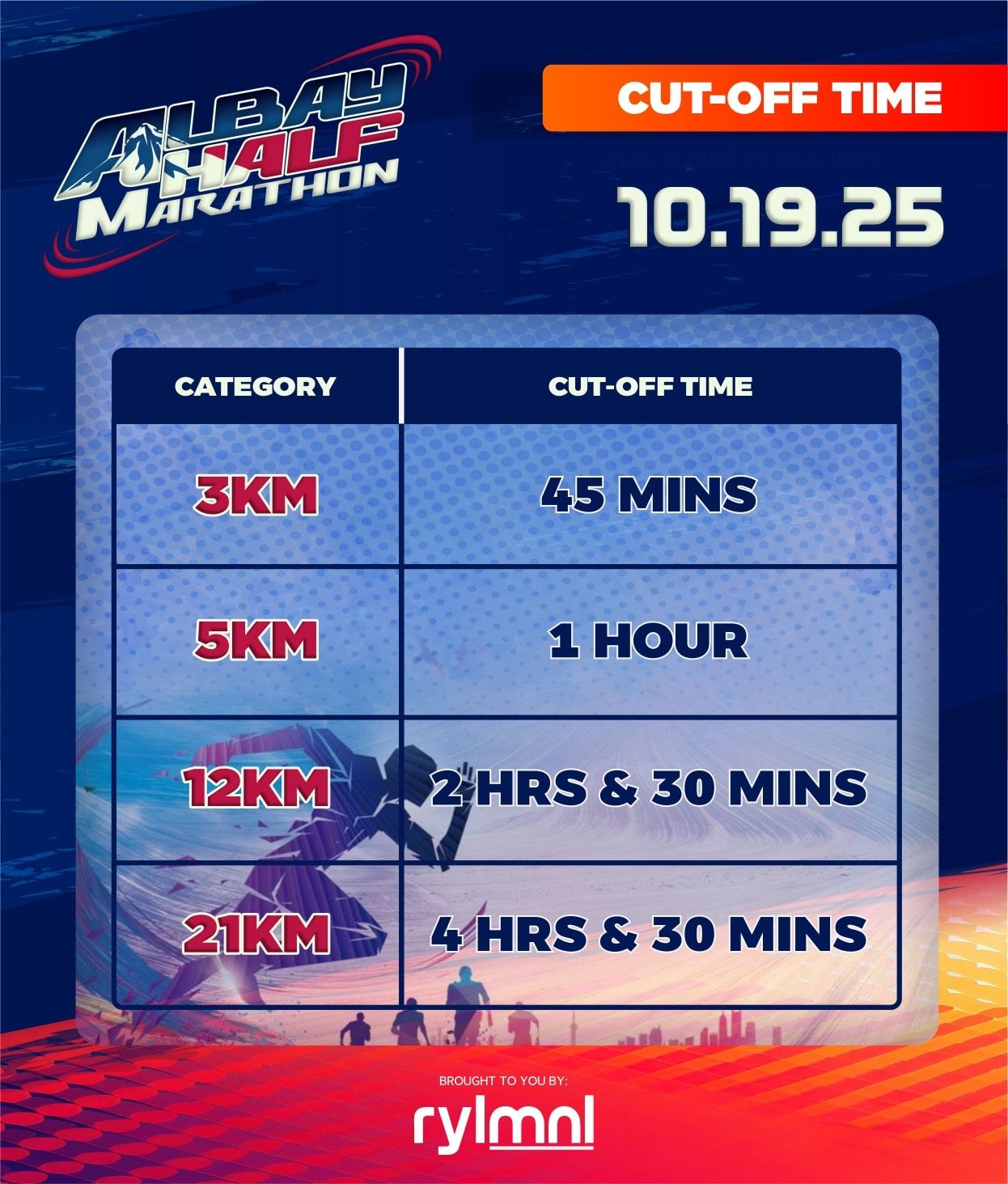 Albay Half Marathon 2025 | Race Event Details & Registration