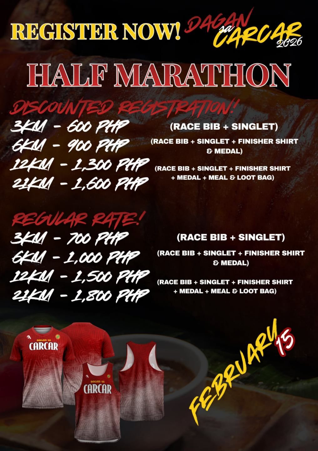 Dagan sa Carcar 2026 Half Marathon 2026 | Race Event Details & Registration
