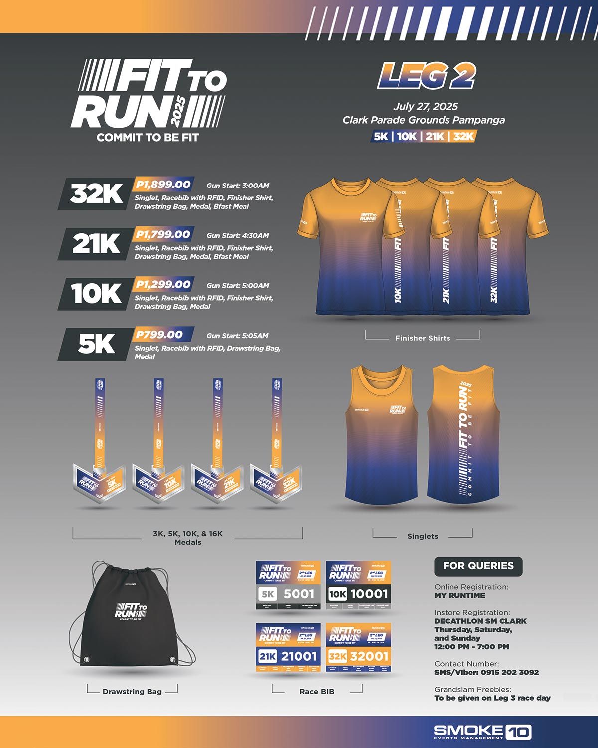 Fit To Run 2025 Leg 2 2025 | Race Event Details & Registration