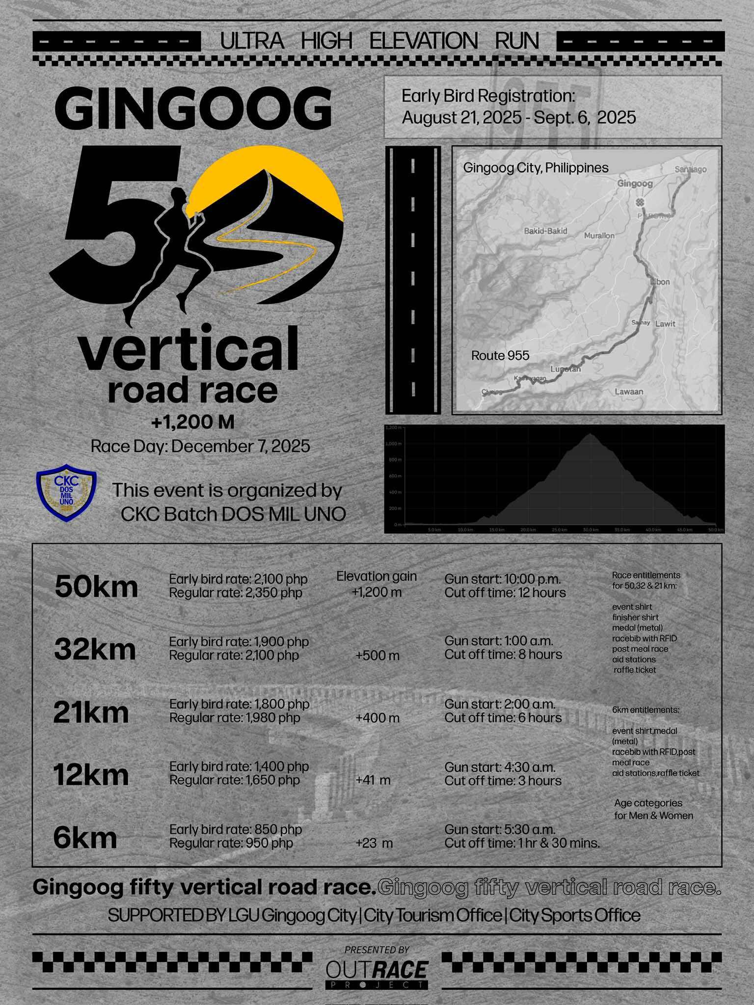 Gingoog 50 Vertical Race 2025 | Race Event Details & Registration