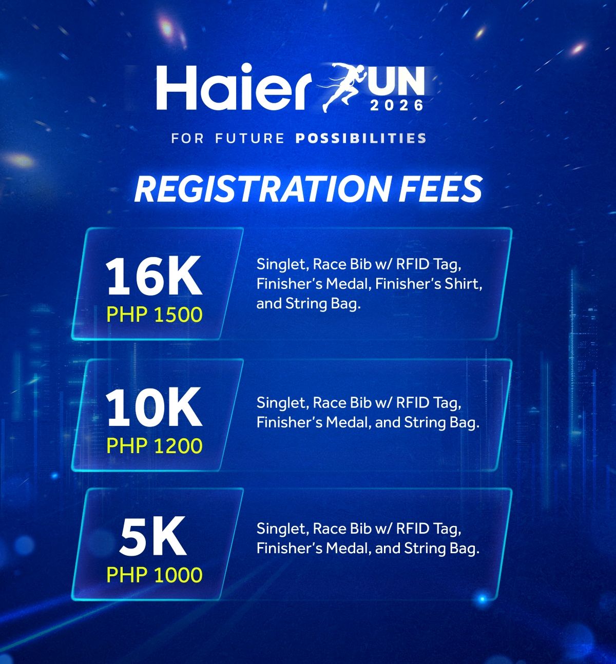 Haier Run 2026 2026 | Race Event Details & Registration