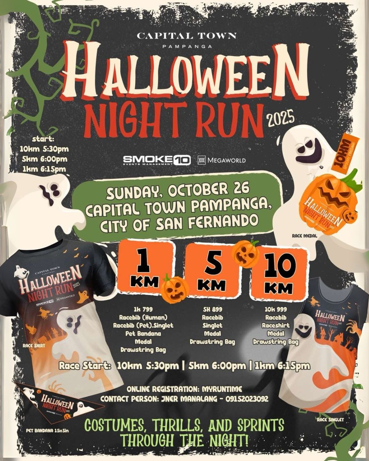 Halloween Night Run 2025 2025 | Race Event Details & Registration