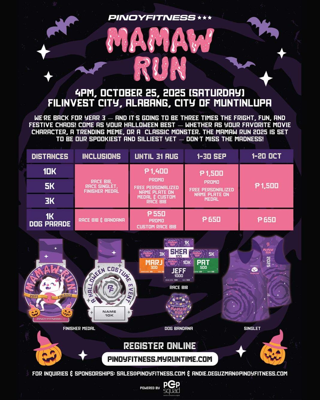 PF Mamaw Run 2025 2025 | Race Event Details & Registration