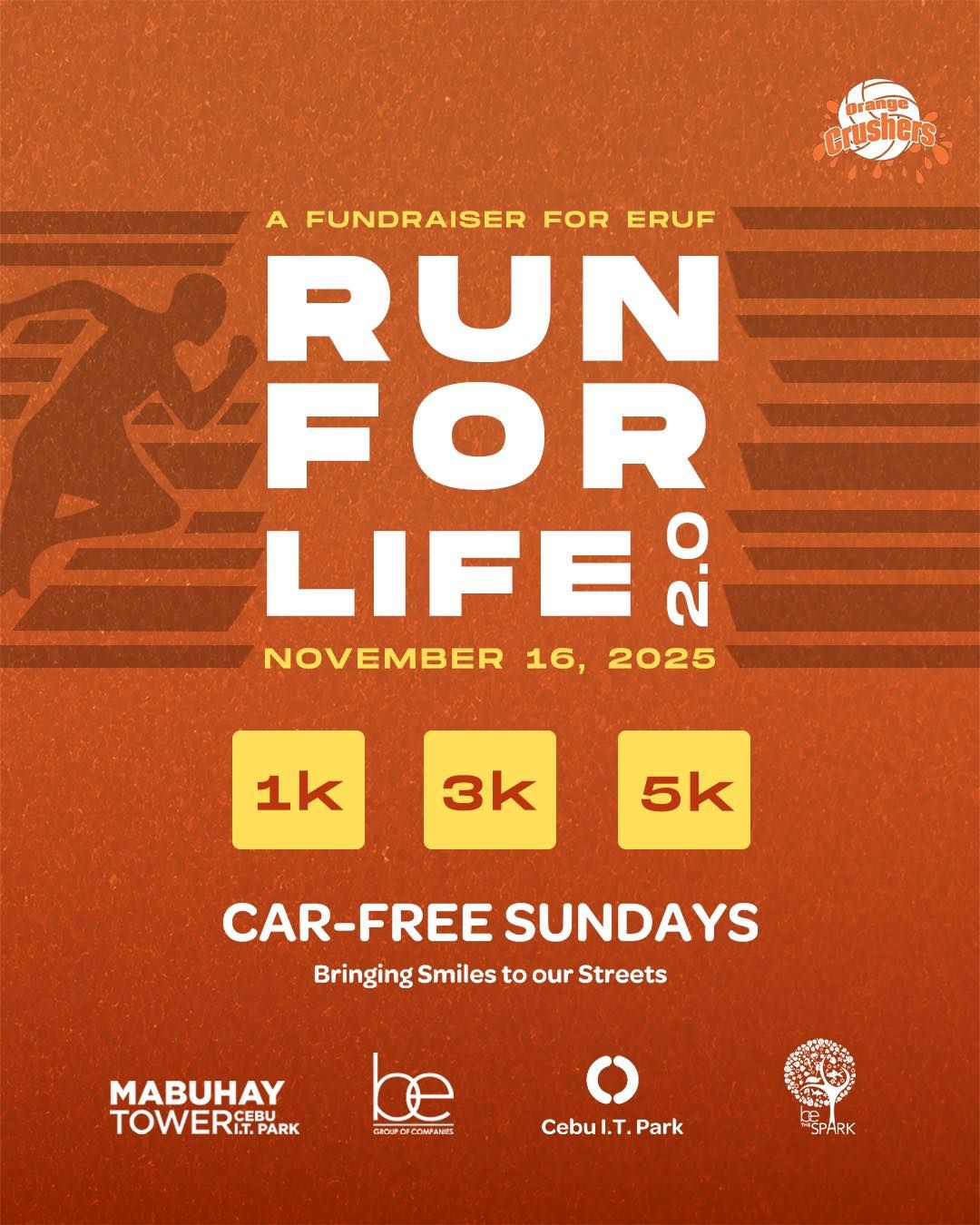 Run For Life 2.0 2025 | Race Event Details & Registration