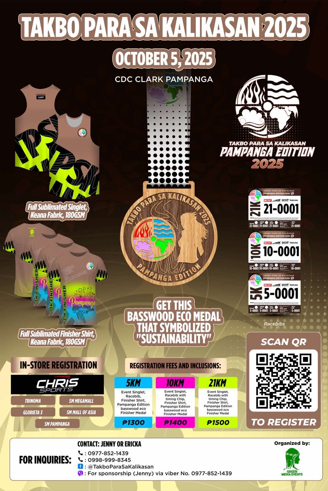 Takbo Para Sa Kalikasan 2025 - Pampanga Edition 2025 | Race Event ...