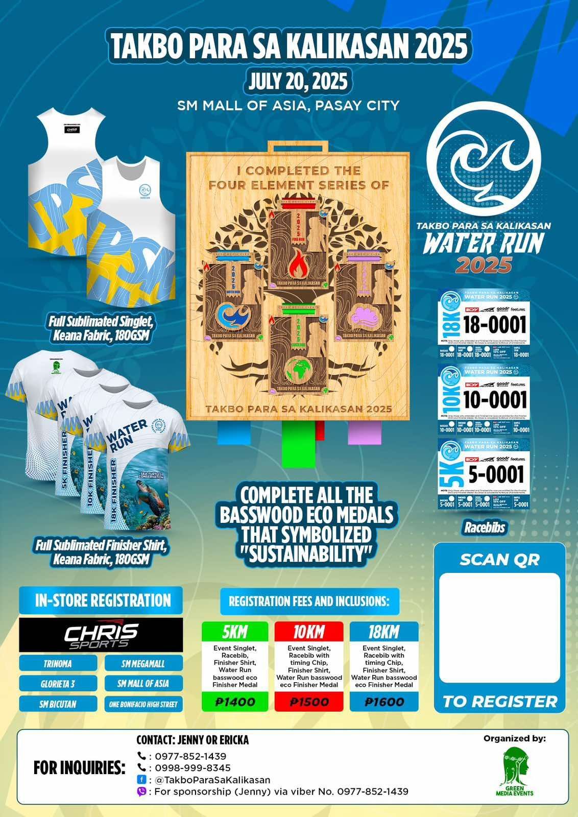 Takbo Para Sa Kalikasan: Water Run 2025 2025 | Race Event Details ...